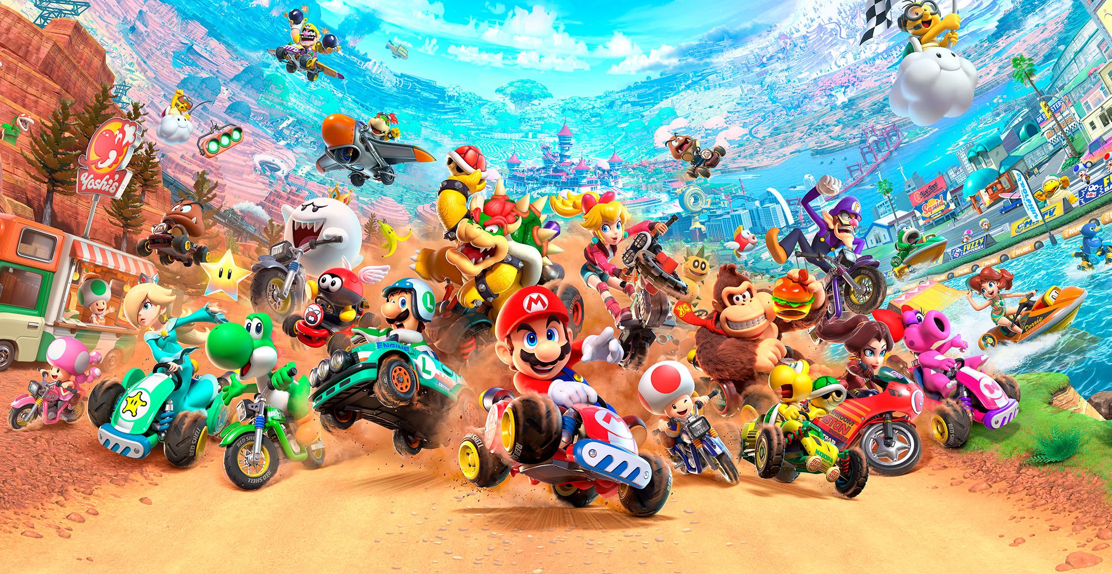 Mario Kart World, Donkey Kong Bananza, Drag x Drive: probamos los ...
